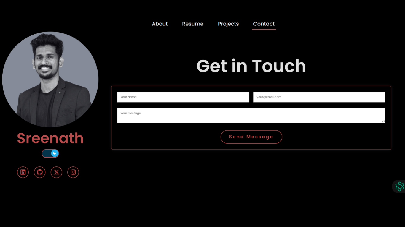 Sreenath - Portfolio